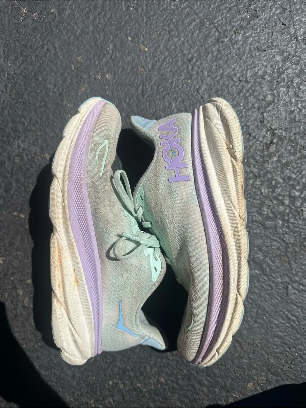 Hoka | Shoes | Hoka Womens Mint Lavender Running Shoes | Poshmark